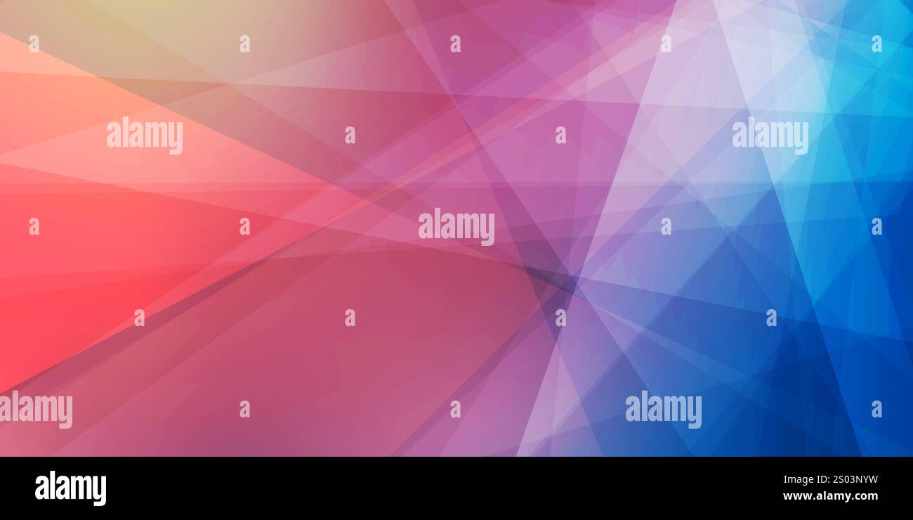 Colorful 3D Modern Style Triangle Shaped Translucent Overlaying Planes ...