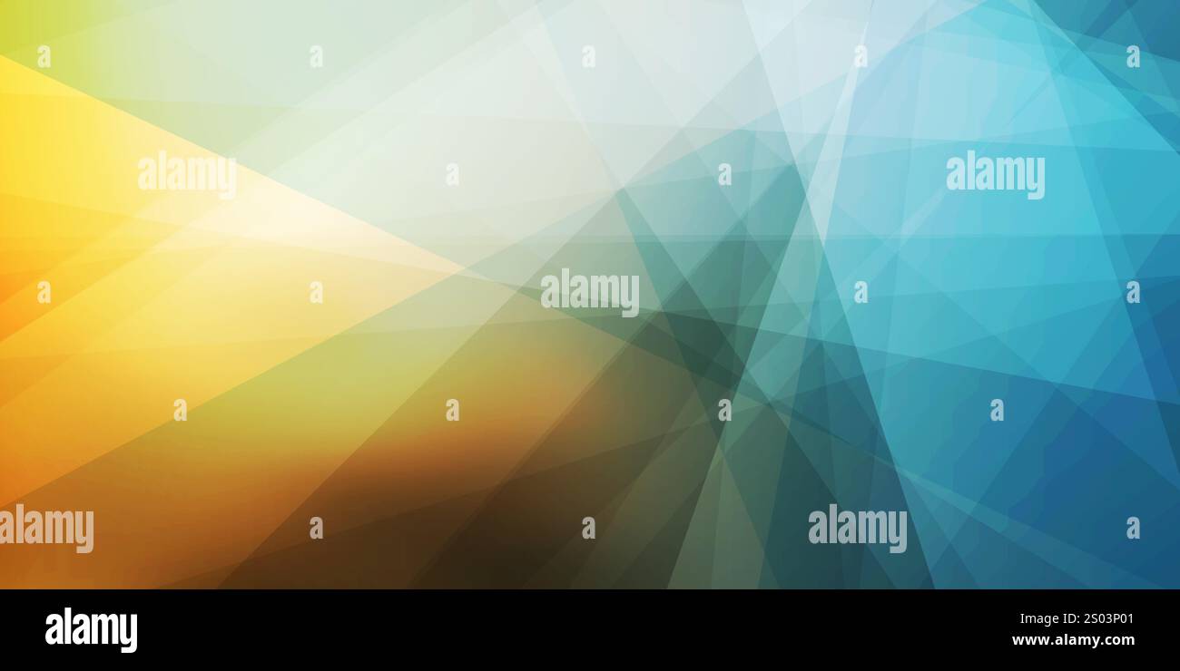 Colorful 3D Modern Style Triangle Shaped Translucent Overlaying Planes ...