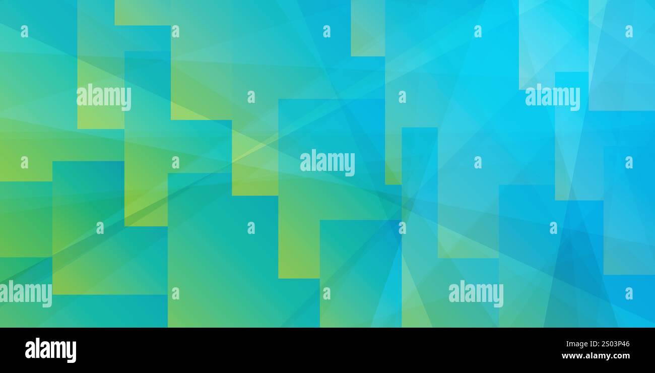 Simple Overlapping Rectangular Frames of Various Sizes, Colored in ...