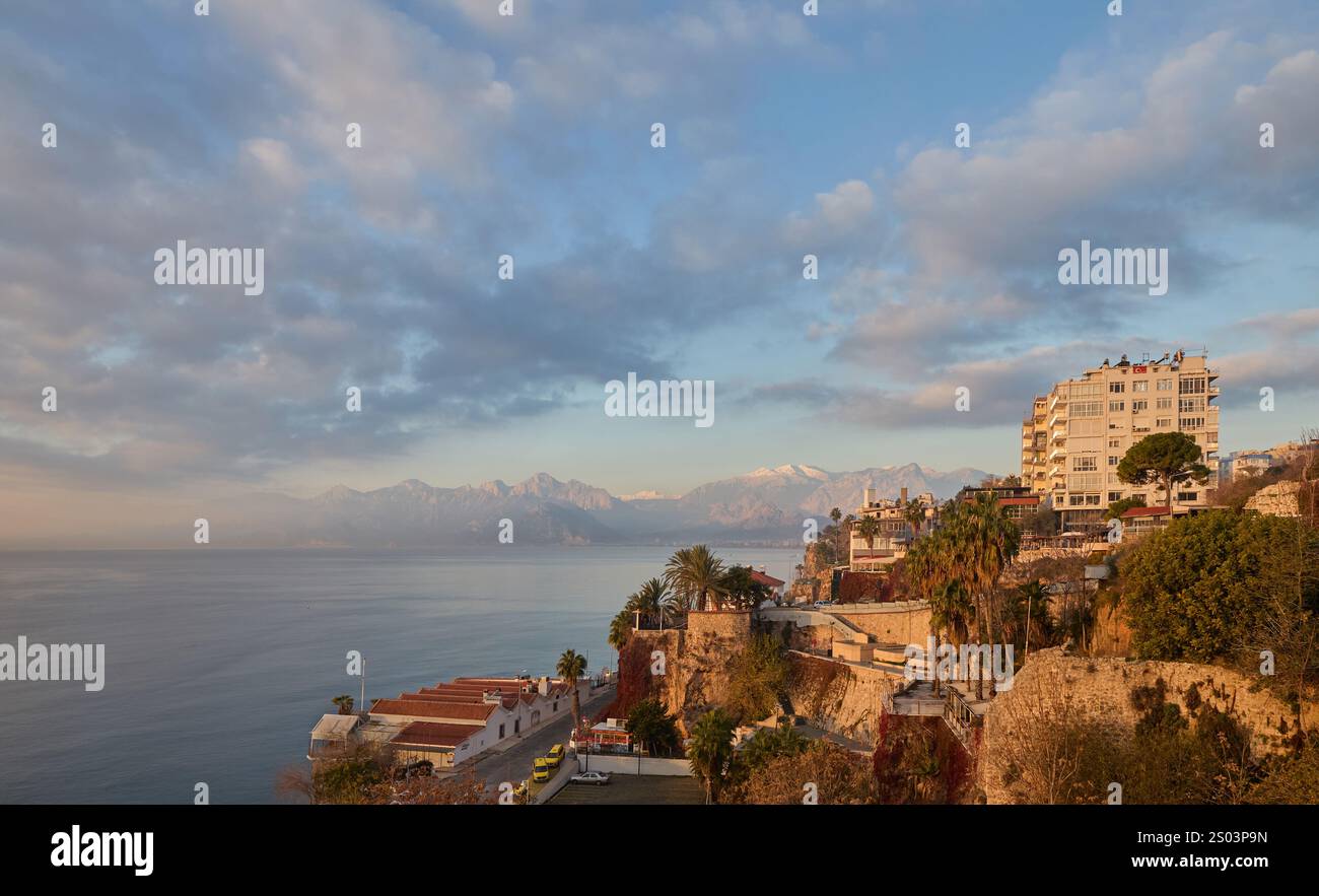 Turkish riviera in Antalya city, Turkey Stock Photo - Alamy
