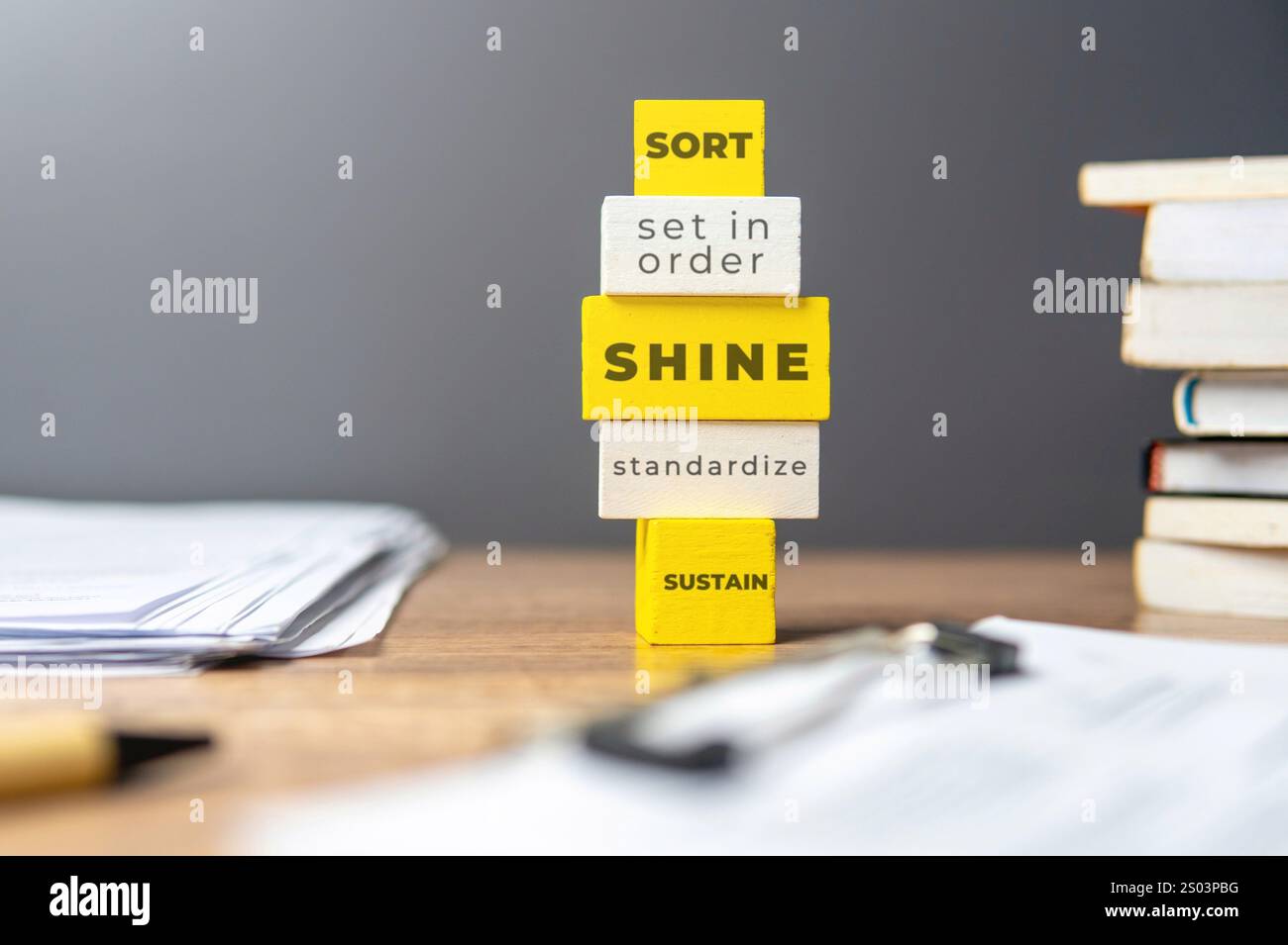 5s methodology management hi-res stock photography and images - Alamy