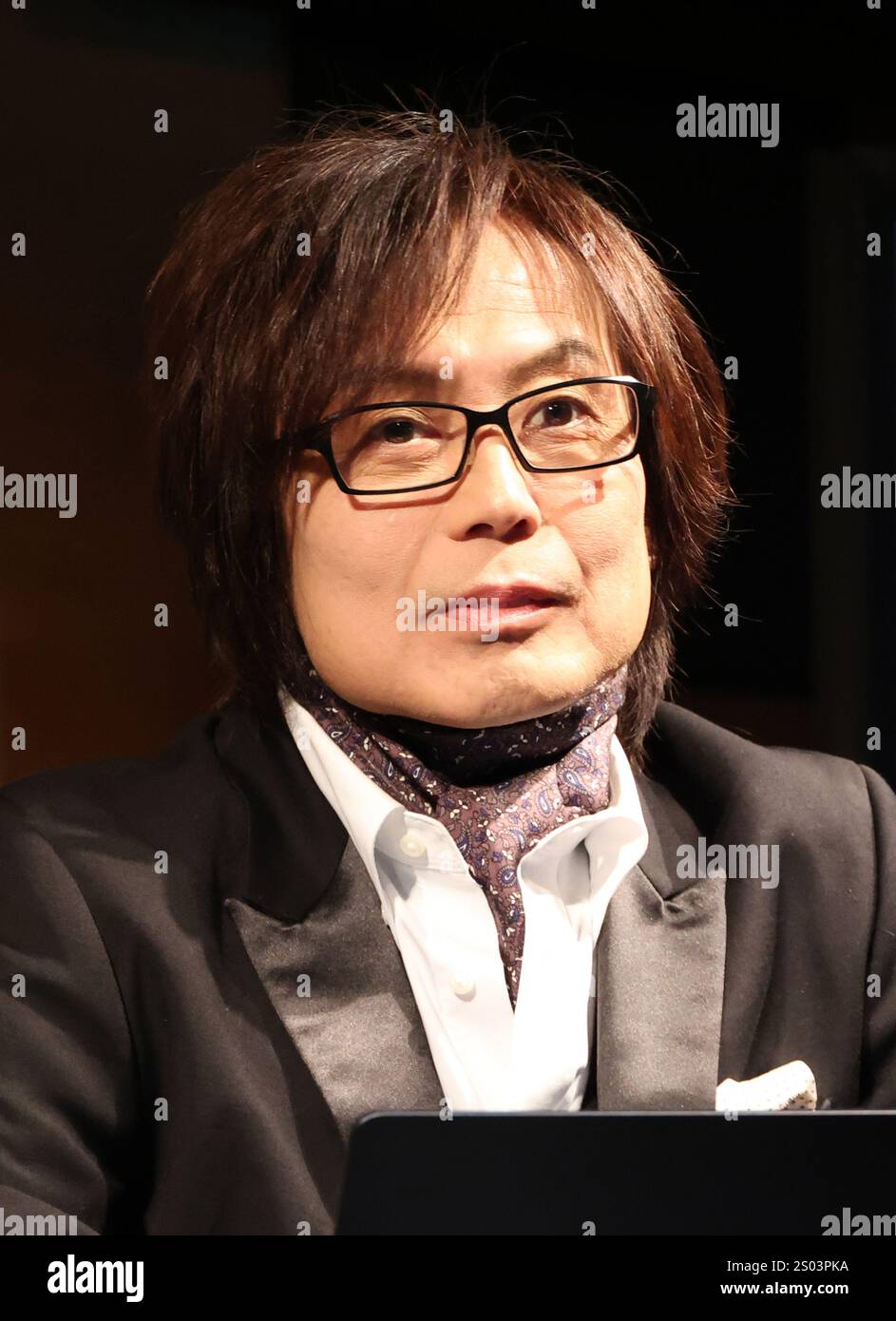 Tokyo, Japan. 24th Dec, 2024. Japanese music producer Tsunku who ...