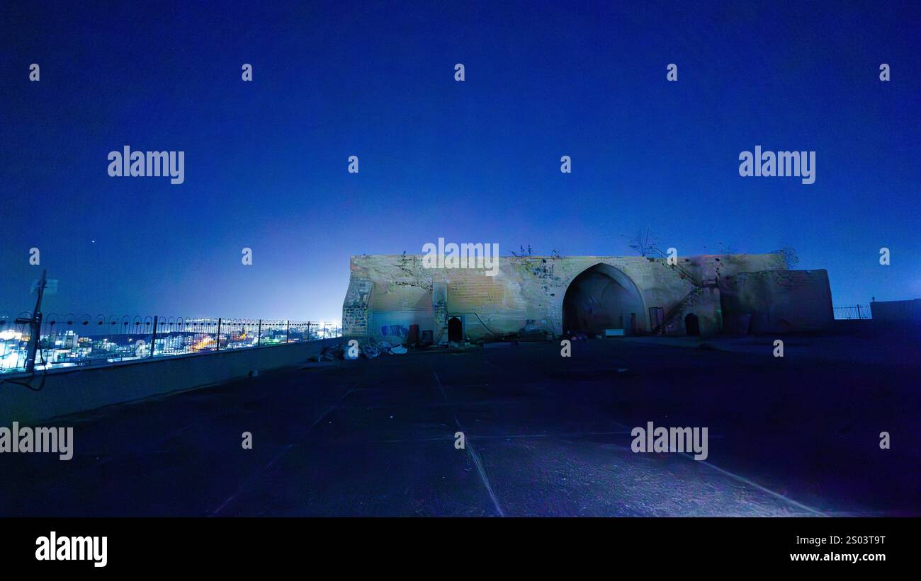 Shefa-Amr, Israel - December 19, 2024: View of the ancient Castle of ...