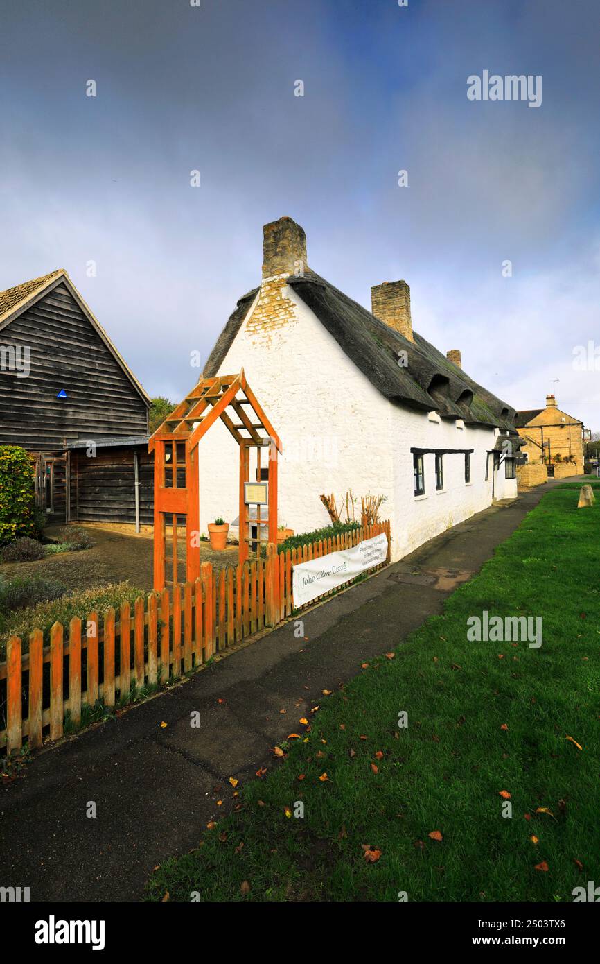 The John Clare cottage, birthplace of the peoples poet, Helpston ...