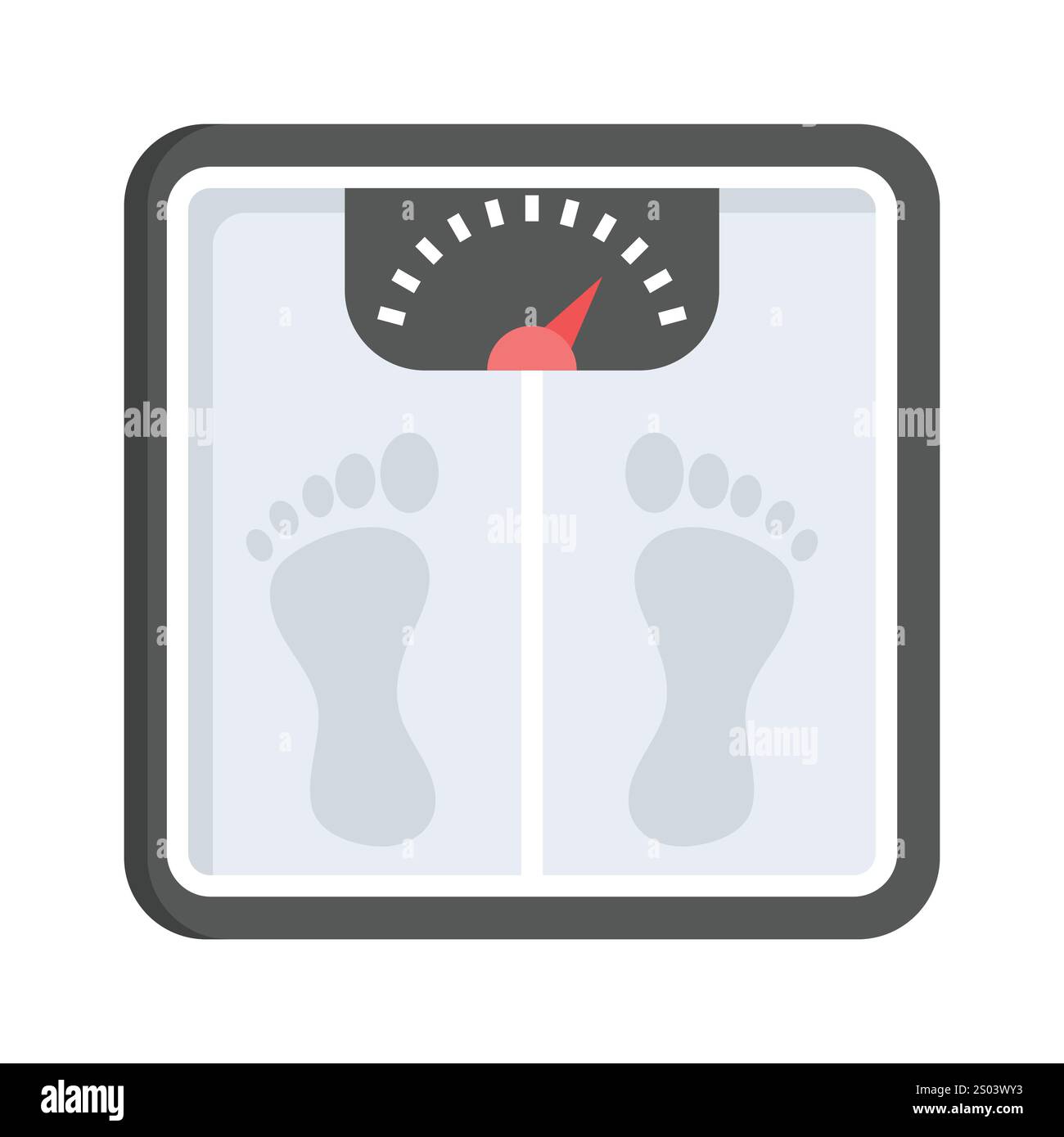 Get this amazing icon of weight machine, weight scale vector design ...