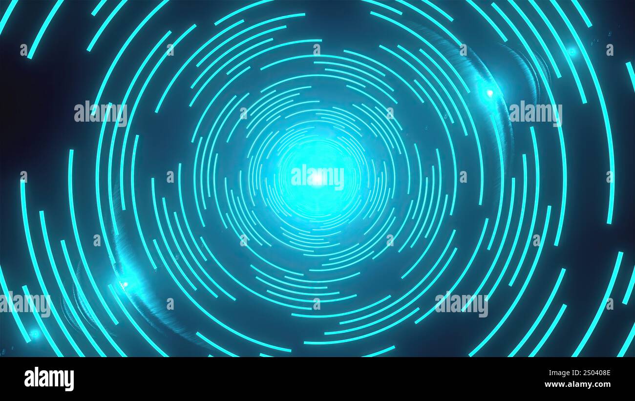 Rotating Stroke Lines. Computer generated Stock Photo - Alamy