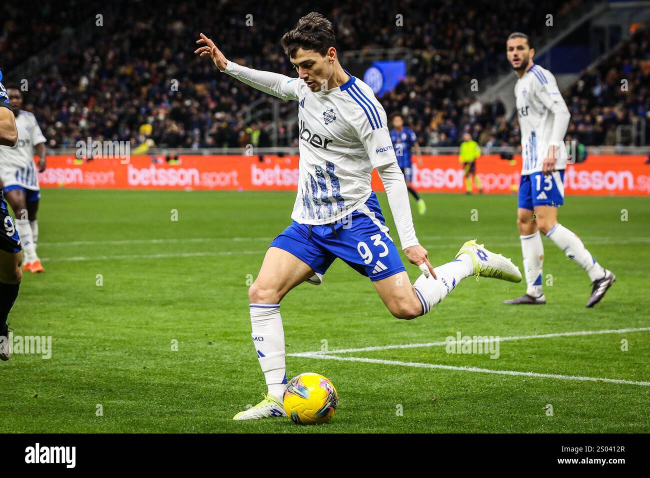 Milan, Italie. 23rd Dec, 2024. Federico BARBA of Como during the ...