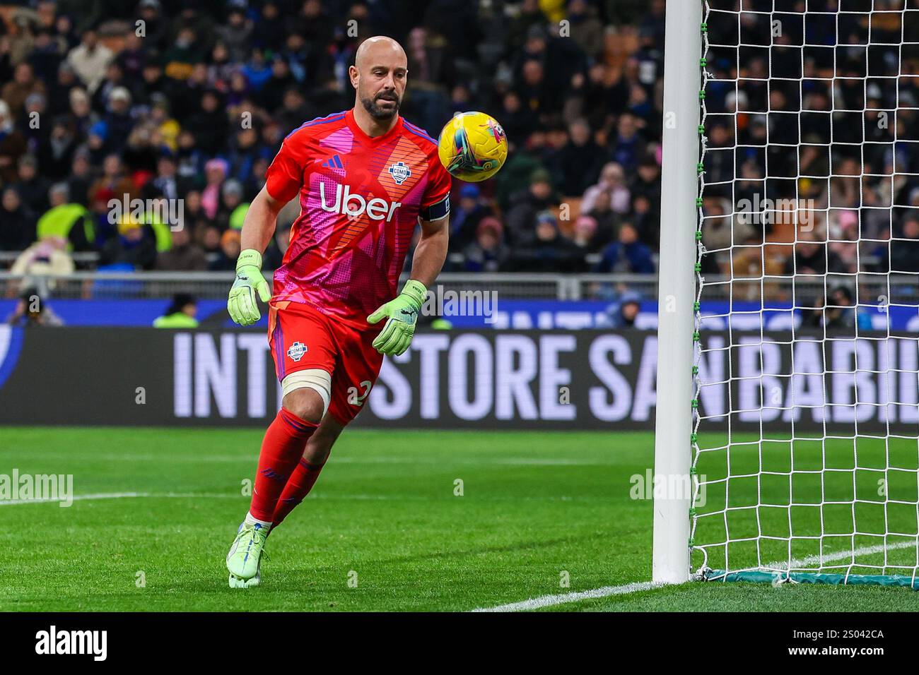 Milan, Italy. 23rd Dec, 2024. Pepe Reina of Como 1907 seen in action ...