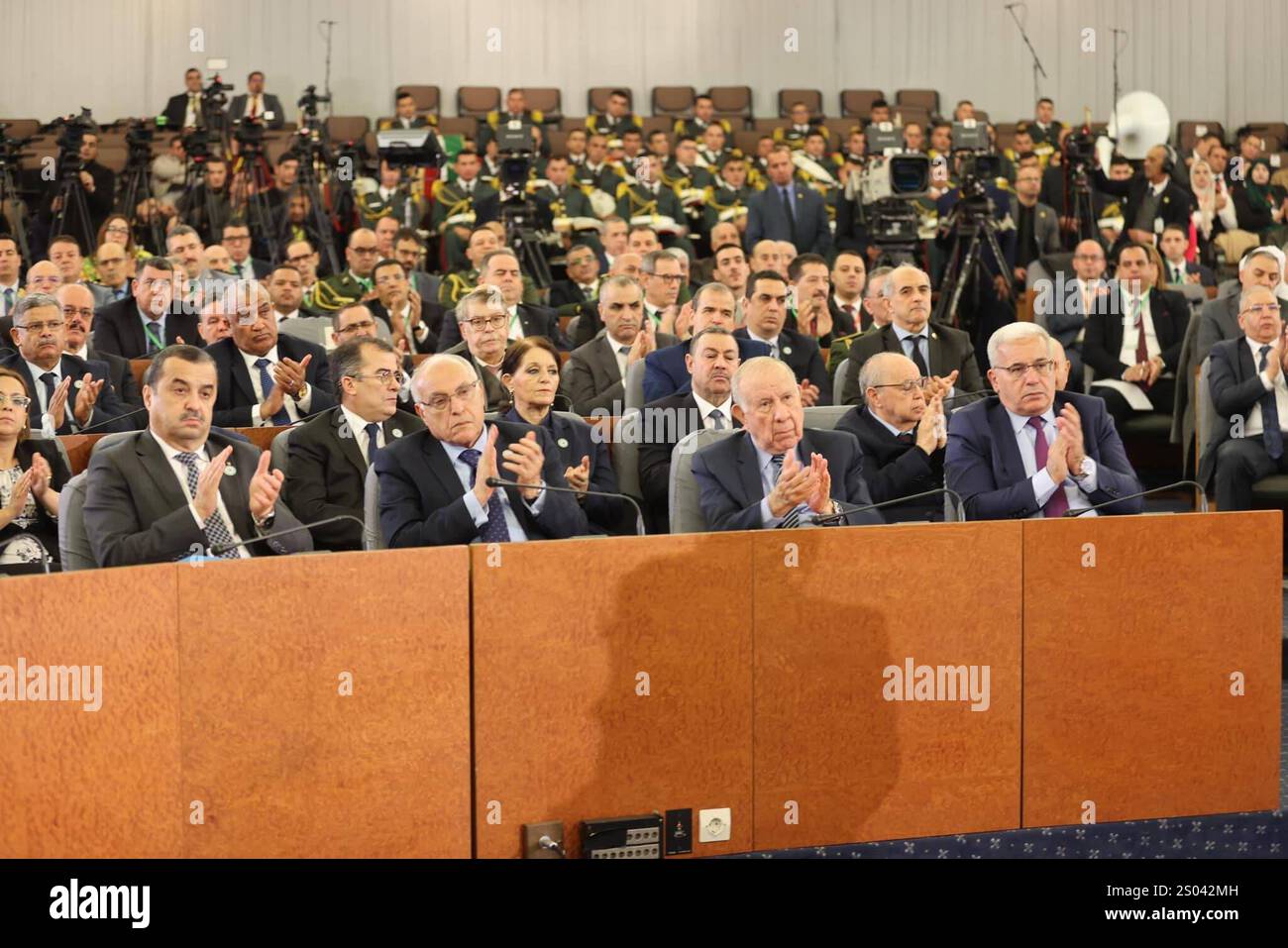 Algerian President Abdelmadjid Tebboune supervises the government s ...