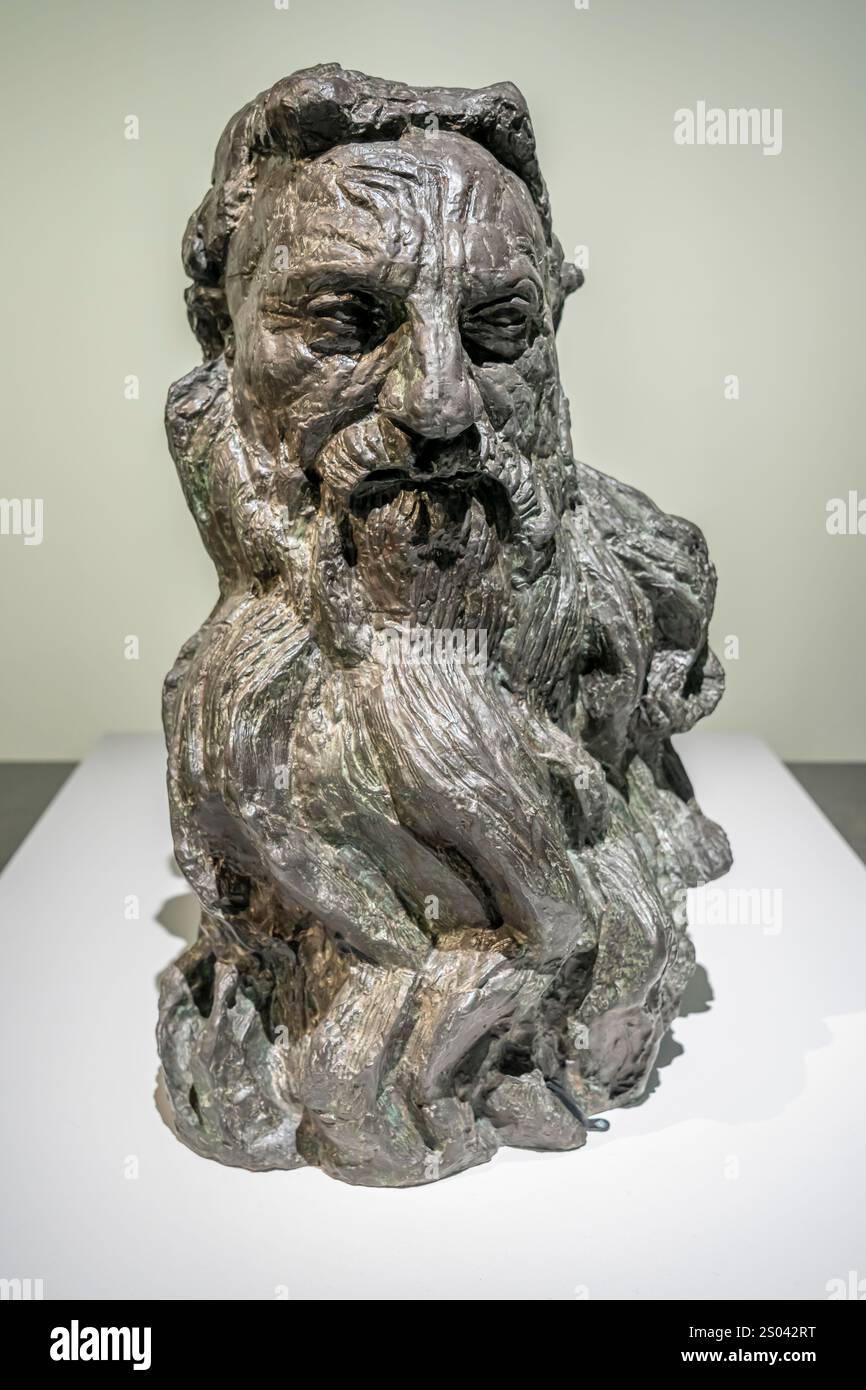 Paris, France - 12 14 2024: Bourdelle Museum. Bronze sculpture Portrait ...