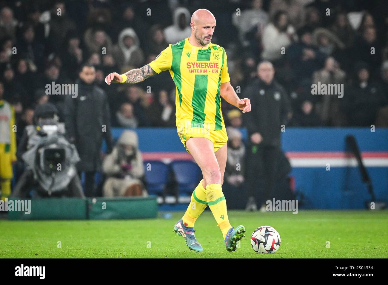 Paris, France. 30th Nov, 2024. Nicolas PALLOIS of Nantes during the ...