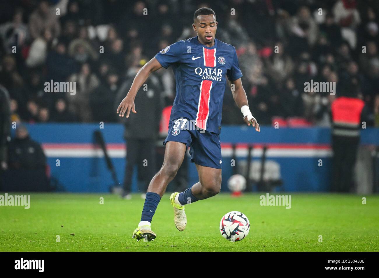 Paris, France. 30th Nov, 2024. Willian PACHO of PSG during the French ...