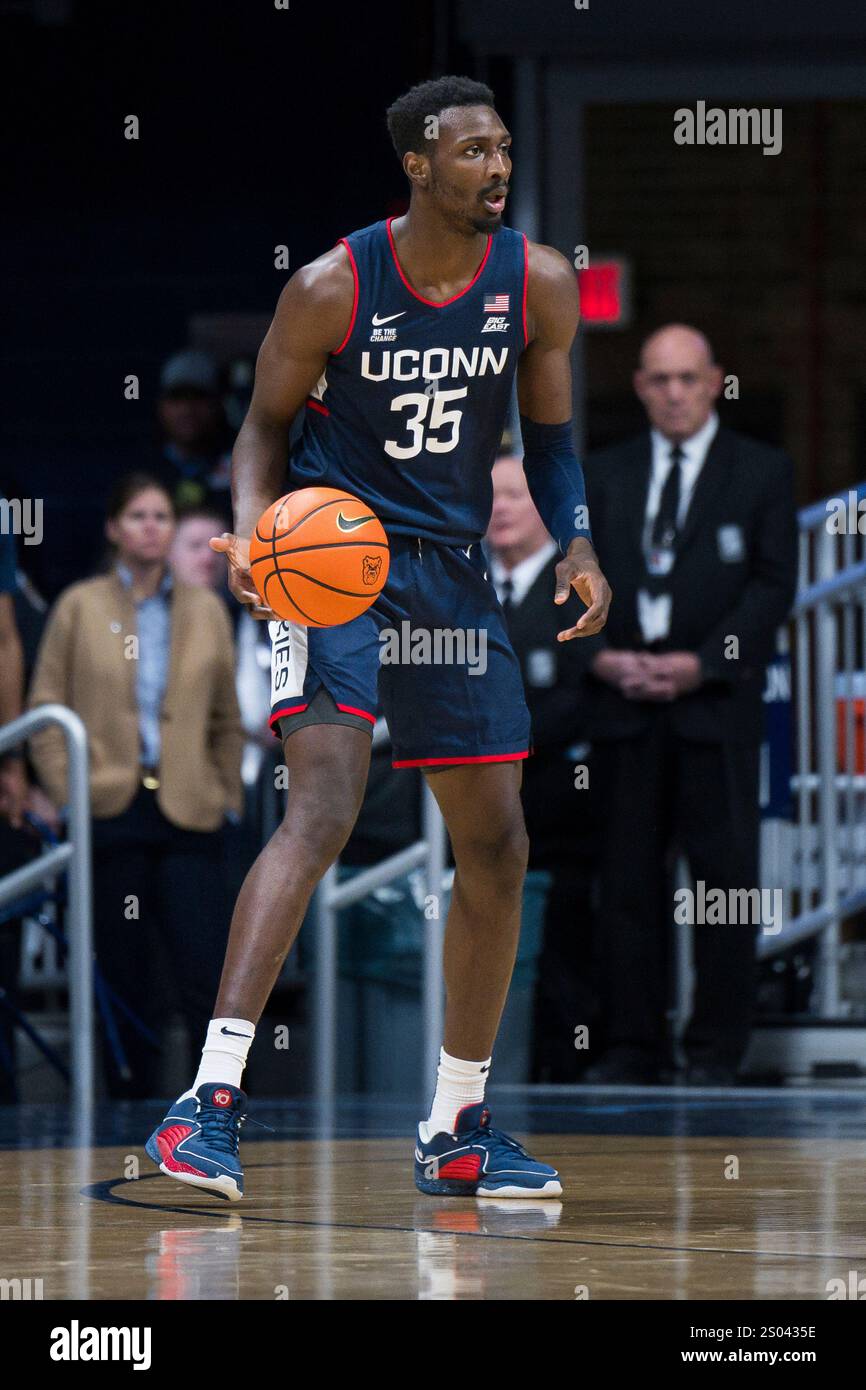 INDIANAPOLIS, IN - DECEMBER 21: UConn Huskies center Samson Johnson (35 ...
