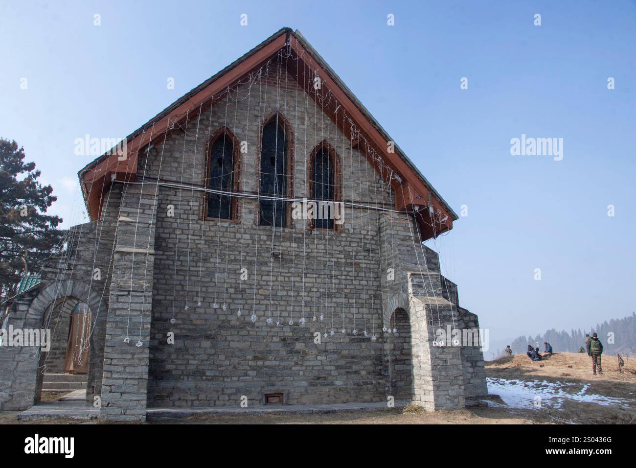 Baramulla, Jammu And Kashmir, India. 24th Dec, 2024. St. Mary's Church ...