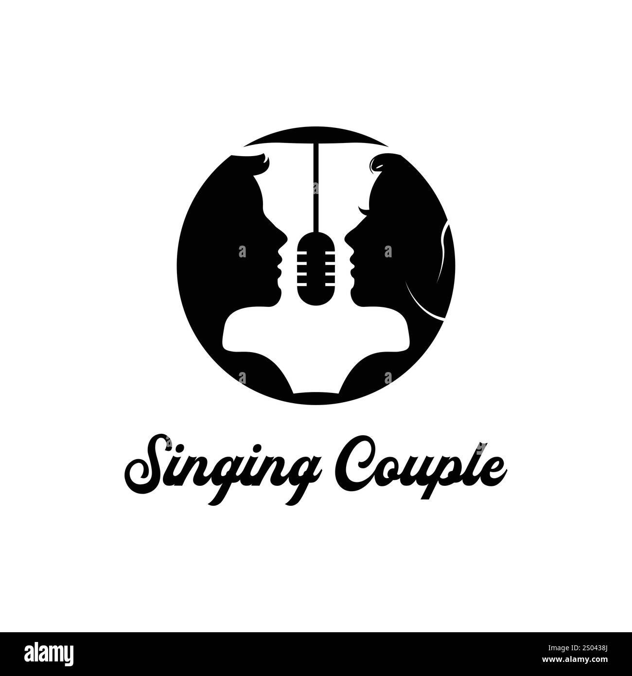 Male singing contest Stock Vector Images - Alamy