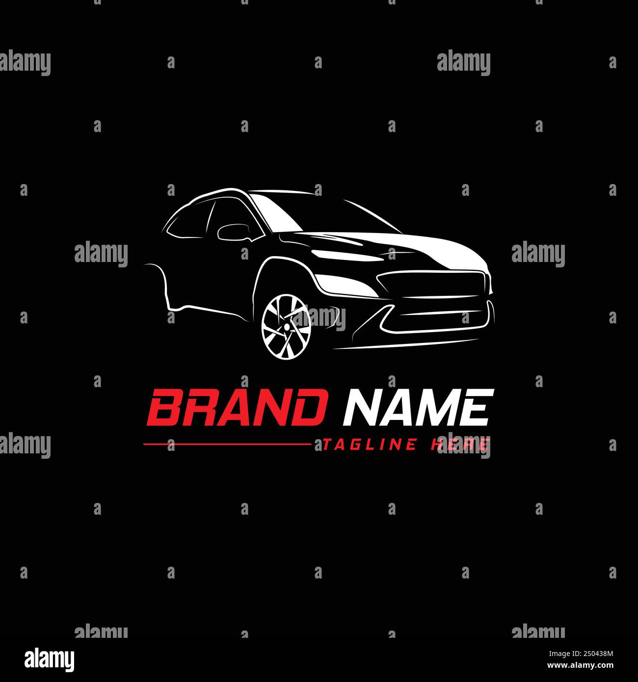 White garage car icon Stock Vector Images - Alamy