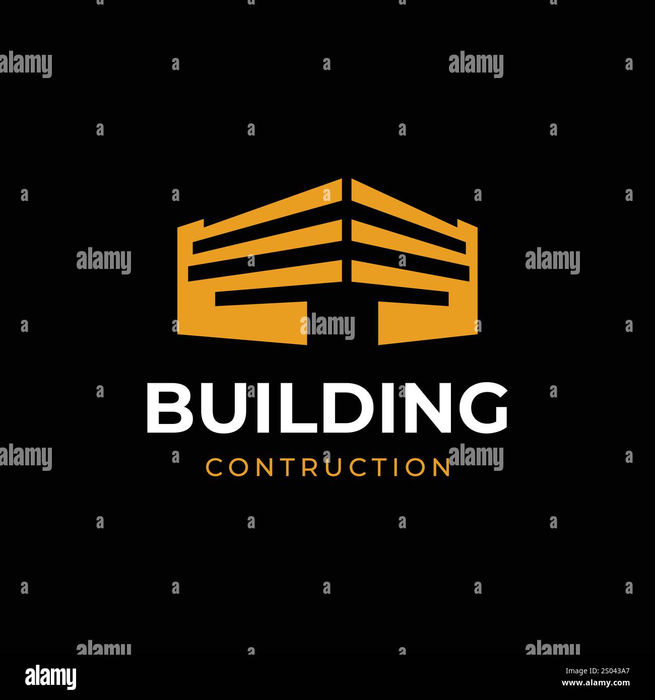 building contruction logo template design inspiration Stock Vector ...