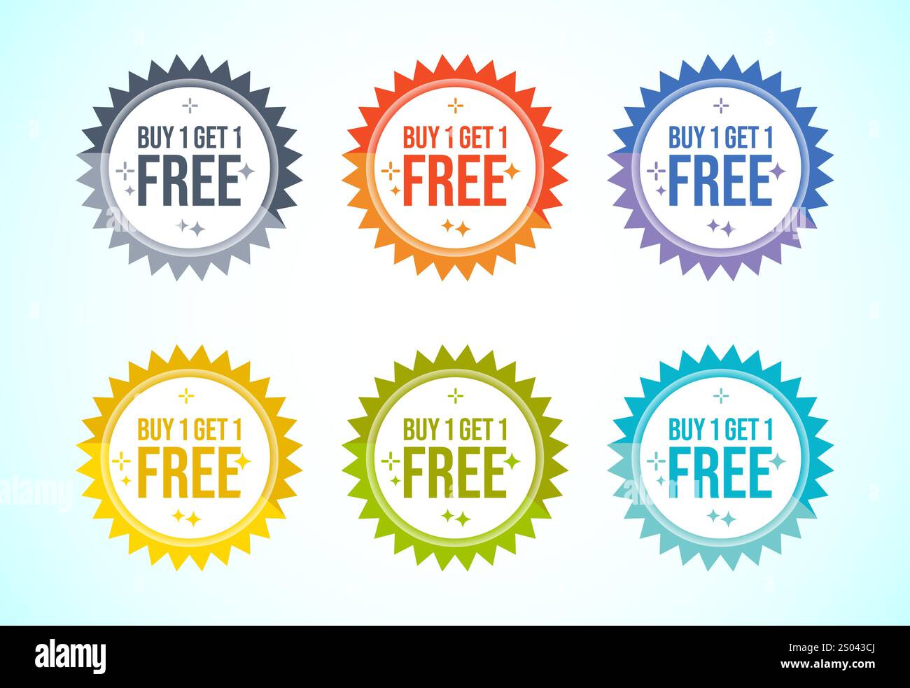 Buy 1 get one free Stock Vector Images - Alamy