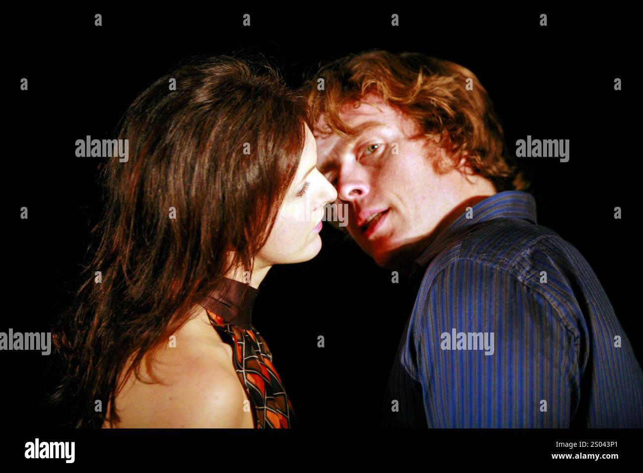 Dervla Kirwan (Emma), Toby Stephens (Jerry) in BETRAYAL by Harold ...