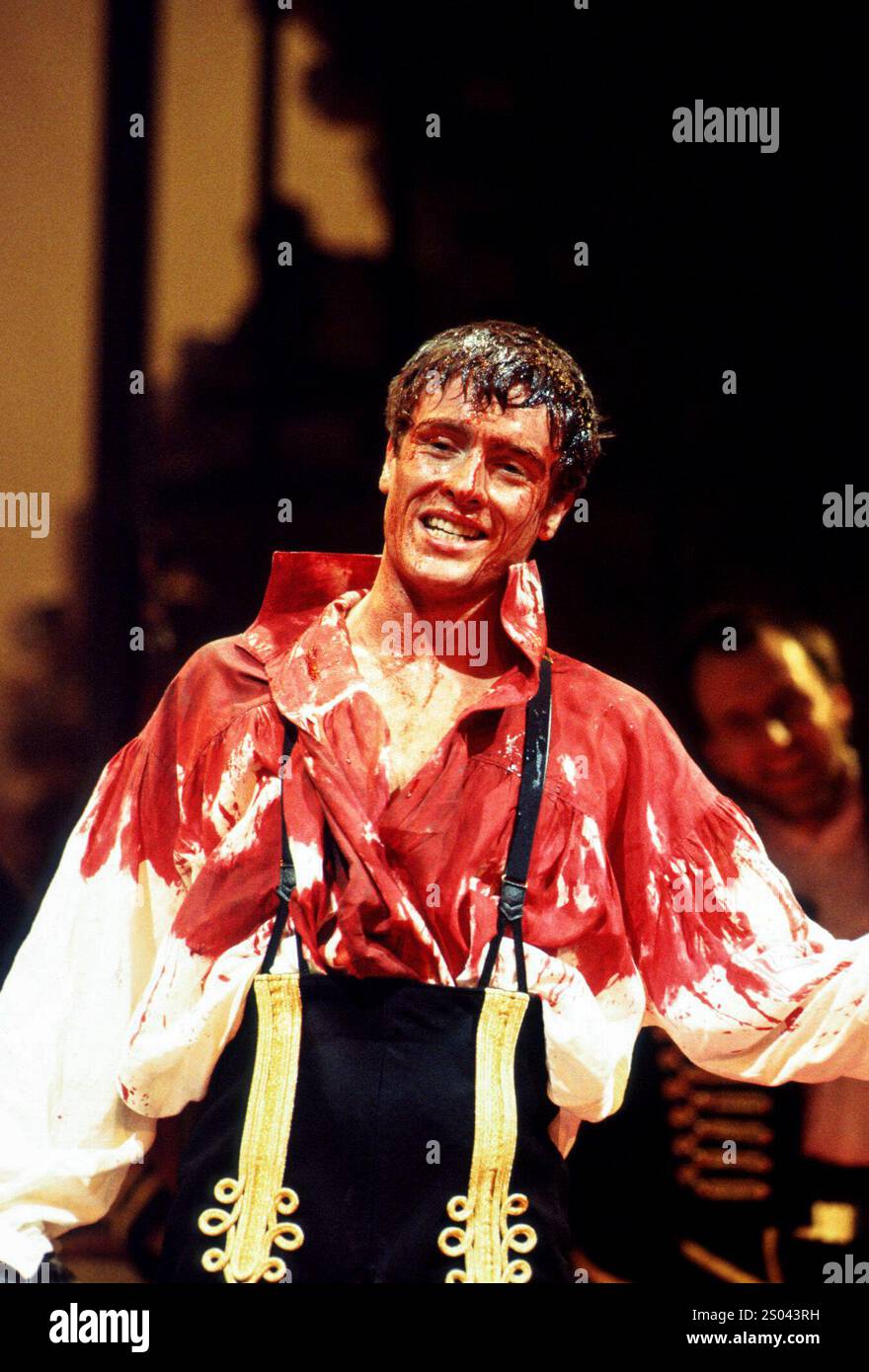 Toby Stephens (Coriolanus) in CORIOLANUS by Shakespeare at the Royal ...