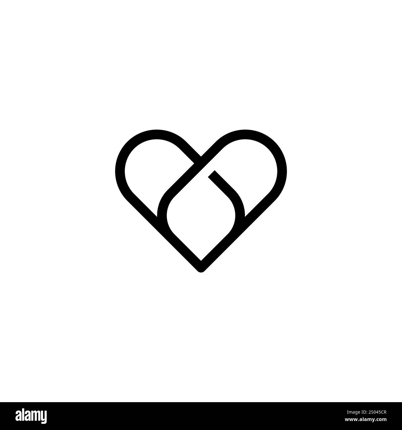 Love Line Icon Vector Illustration. Heart Logo Stock Vector Image & Art ... Love Line Icon Vector Illustration. Heart Logo Stock Vector Image & Art ...