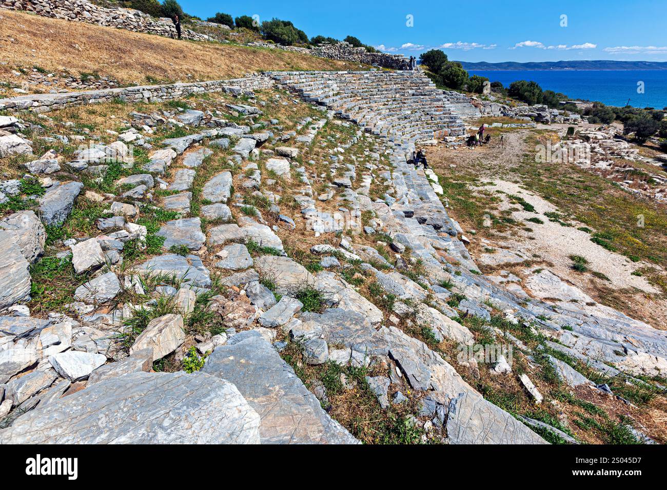 Ancient Theater of Thorikos, Lavreotiki, Greece: One of the oldest ...