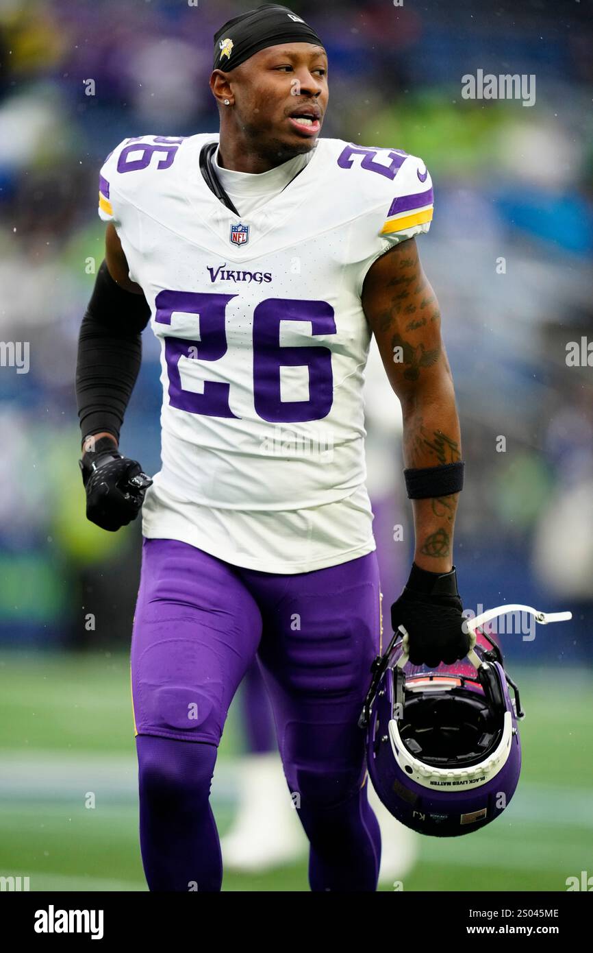 Minnesota Vikings safety Theo Jackson (26) walks off the field before ...