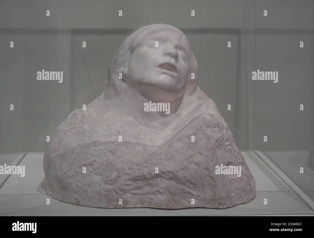 Paris, France - 12 14 2024: Bourdelle Museum. Plaster sculpture Head of ...