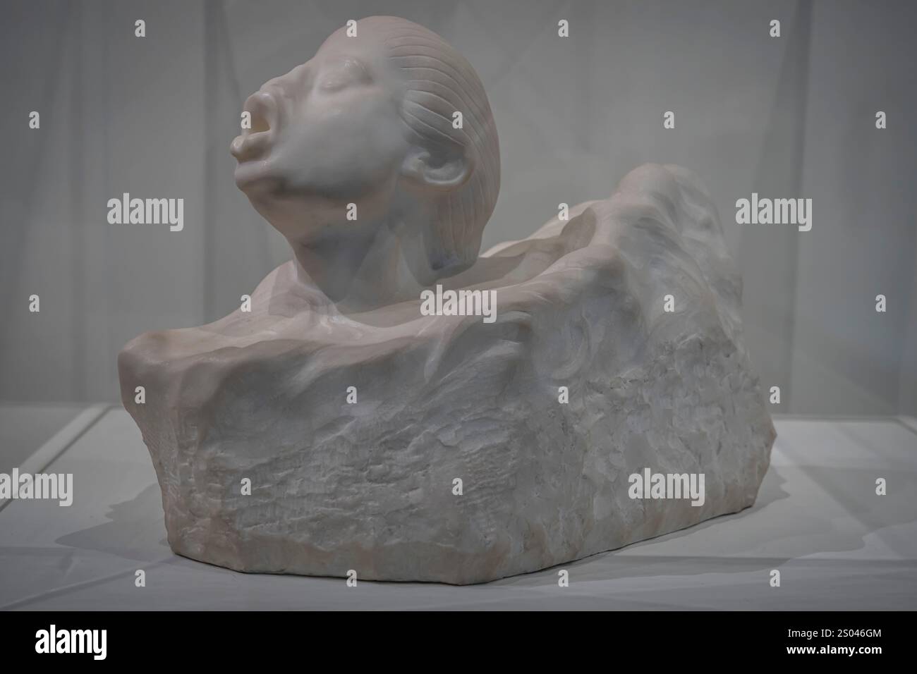 Paris, France - 12 14 2024: Bourdelle Museum. Marble sculpture Woman ...