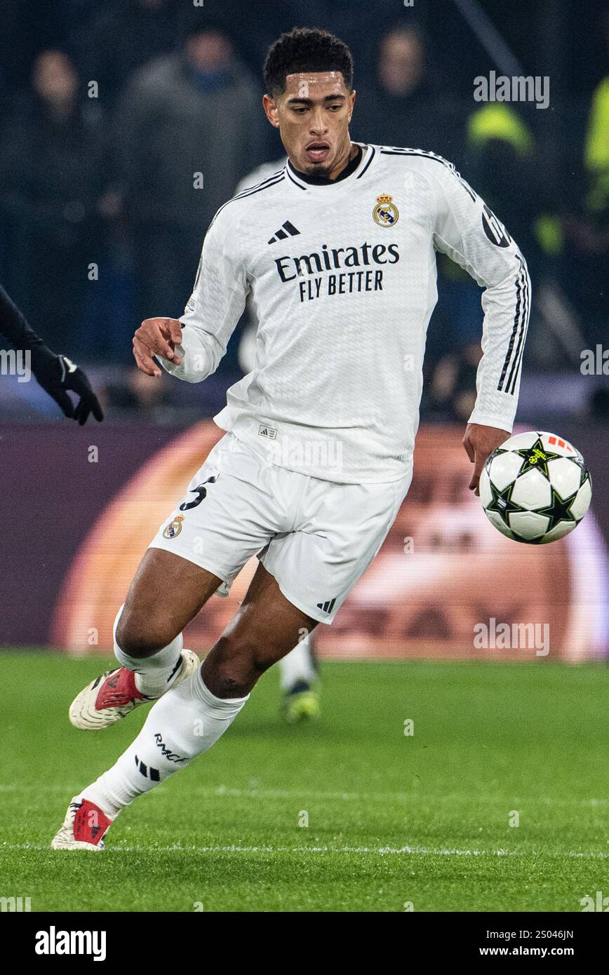 Bergamo, Italy. 10 December 2024. Gewiss Stadium. UEFA Champions League ...