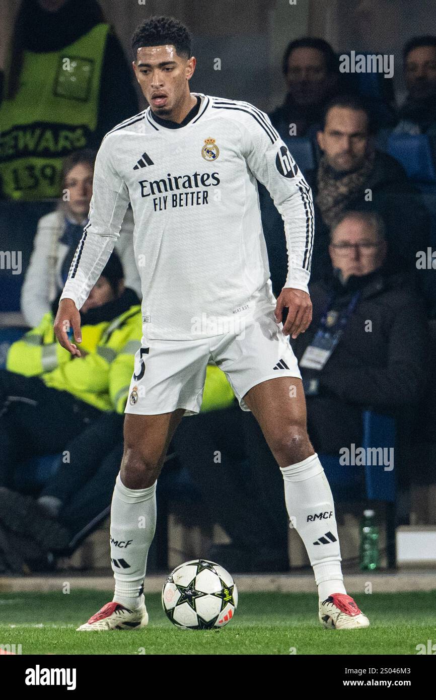 Bergamo, Italy. 10 December 2024. Gewiss Stadium. UEFA Champions League ...