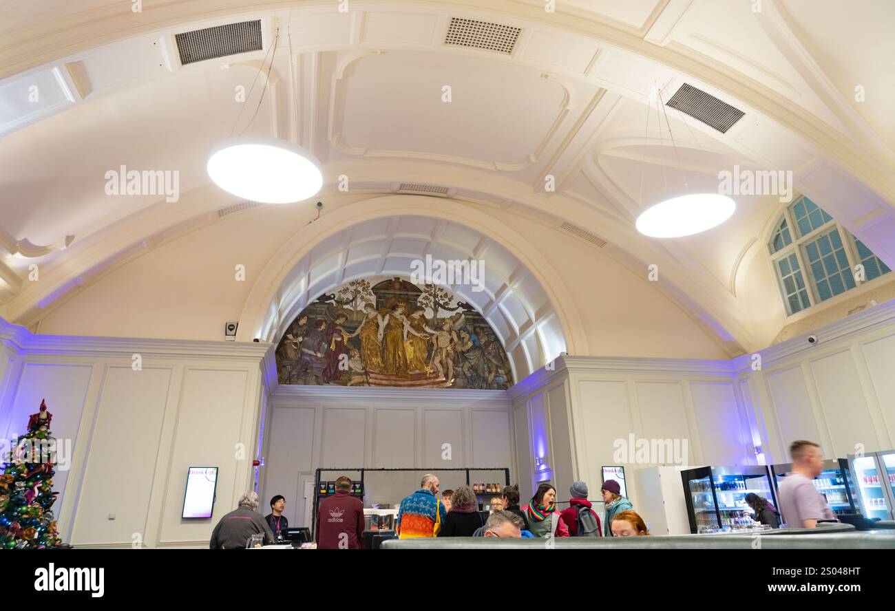 The Cafe interior of The World Museum, William Brown Street, Liverpool ...
