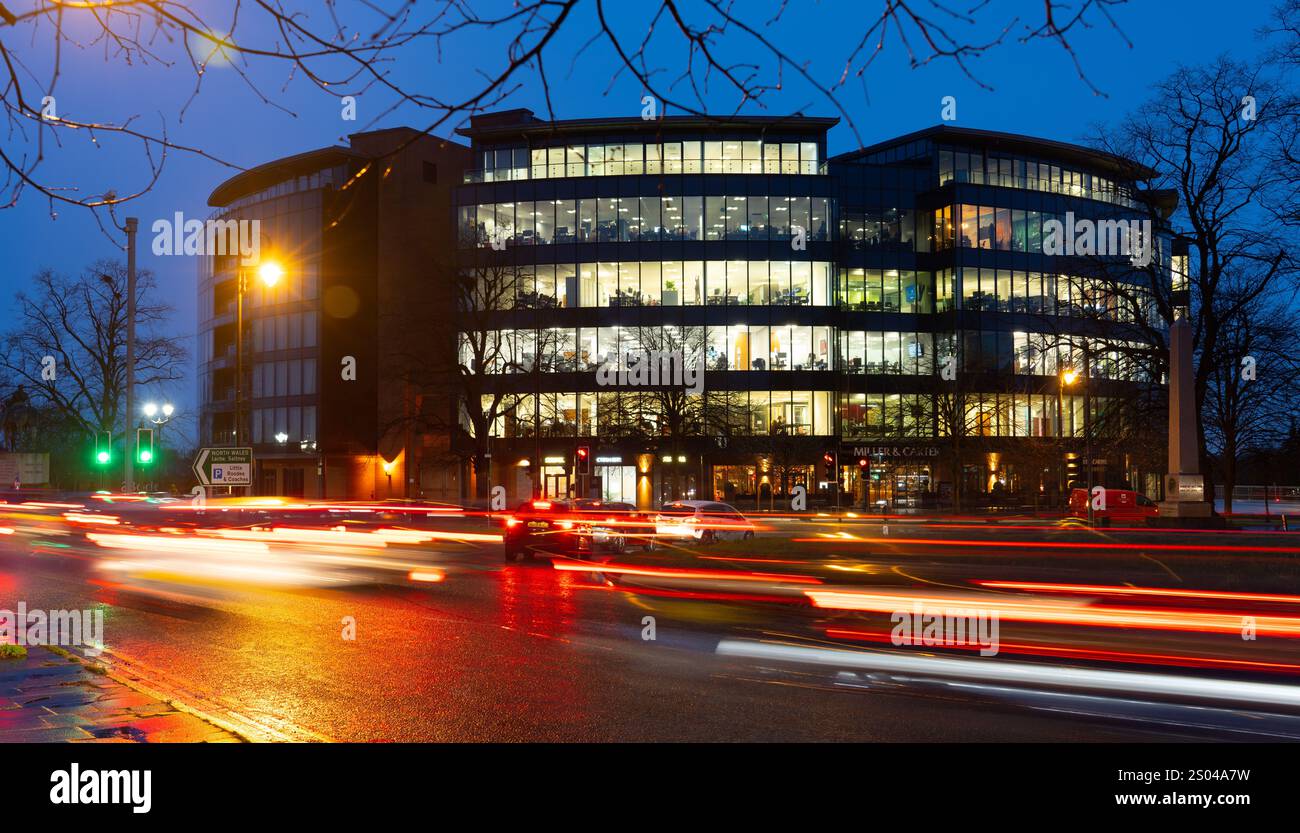 The Abode Hotel and the Miller and Carter Steakhouse, Grosvenor Road ...