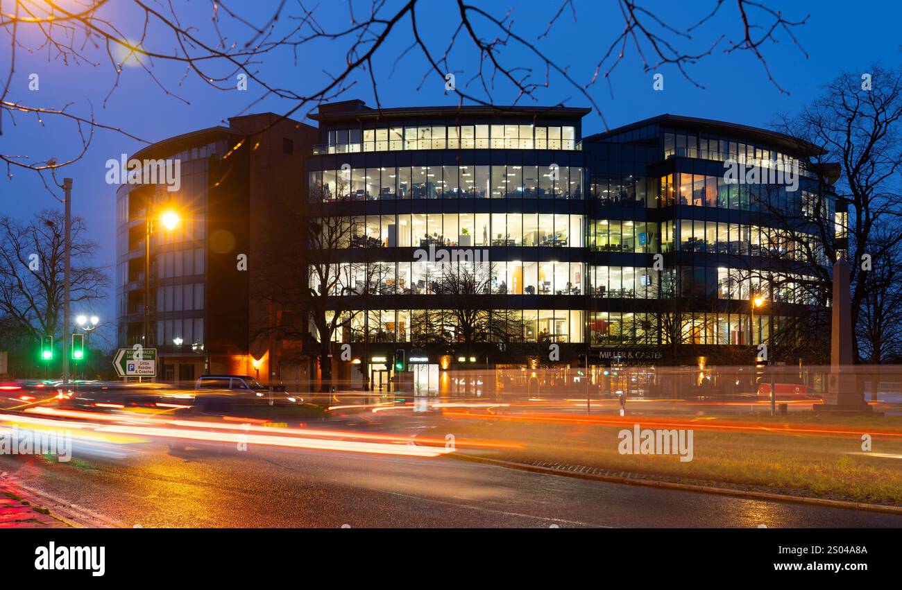 The Abode Hotel and the Miller and Carter Steakhouse, Grosvenor Road ...