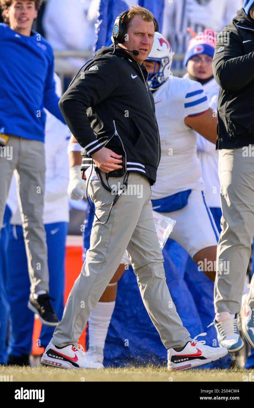 State College, PA, USA. 21st Dec, 2024. Southern Methodist Mustangs ...