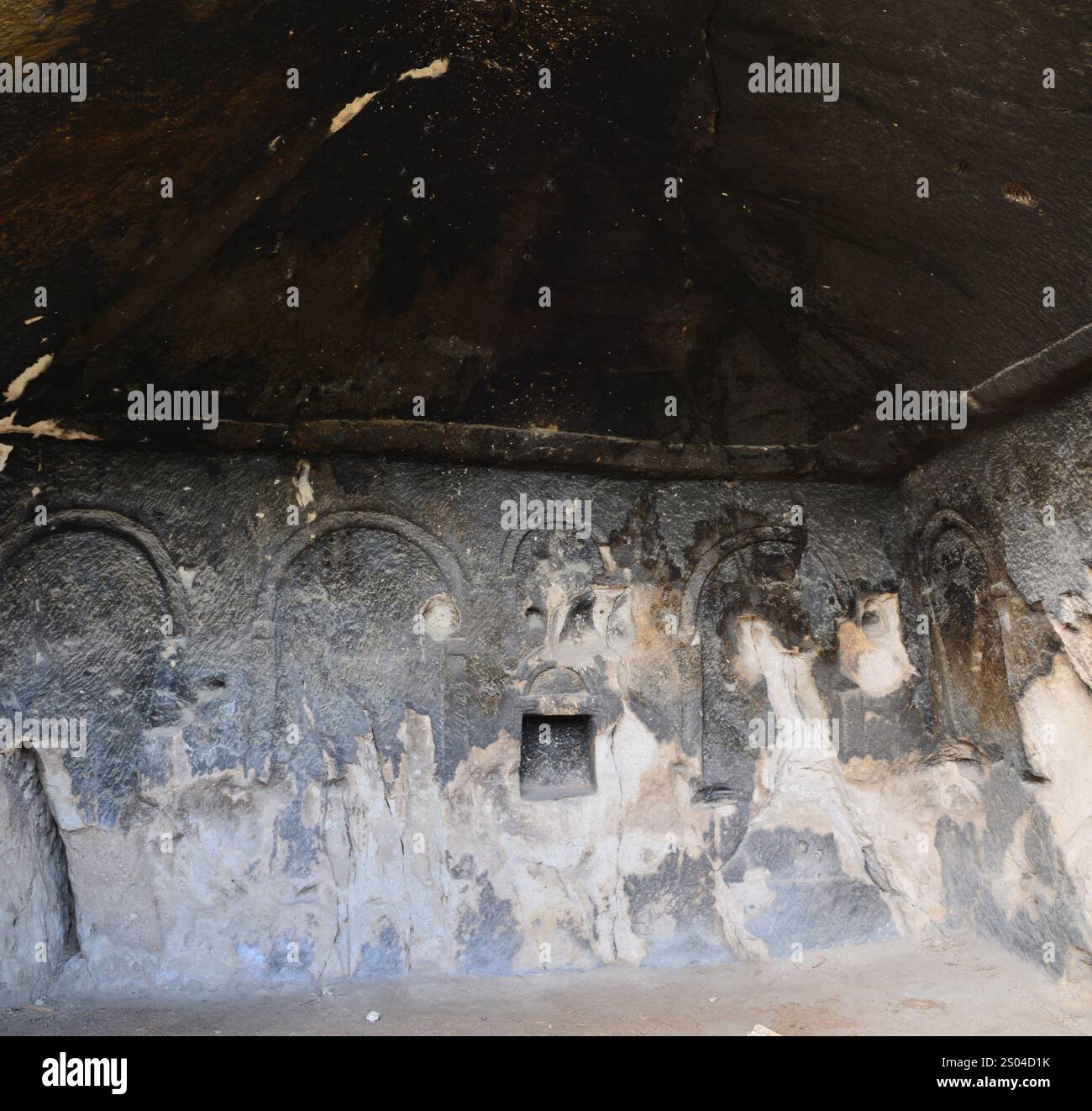 Mahkemeagacin Ancient Rock Churches in Kizilcahamam, Ankara, Turkey ...