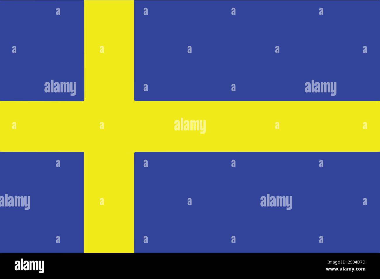 vector swedish flag drawing Stock Vector Image & Art - Alamy