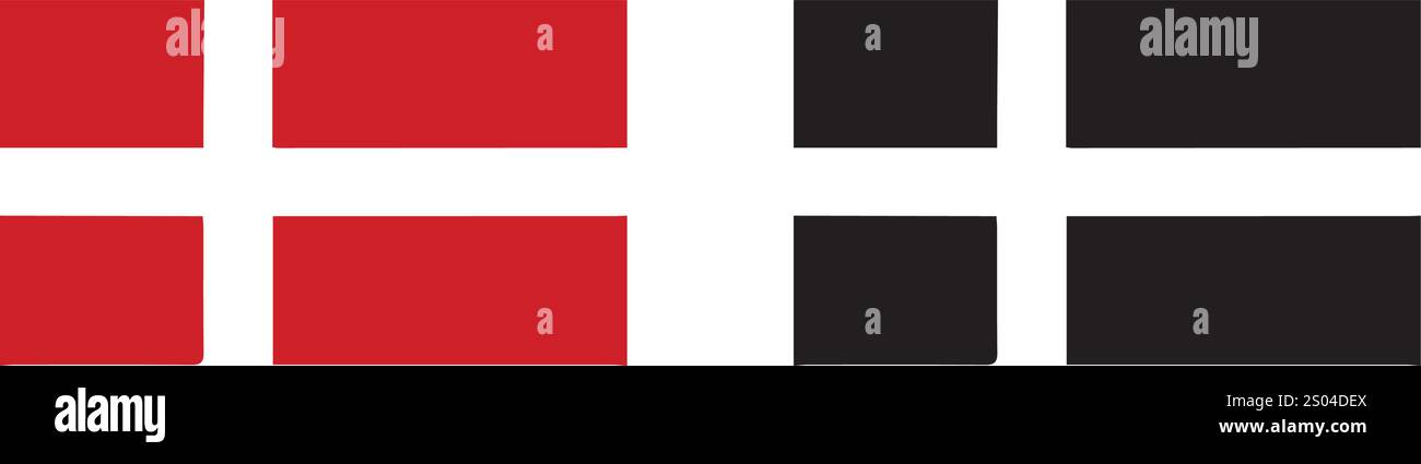 vector danish flag drawing Stock Vector Image & Art - Alamy