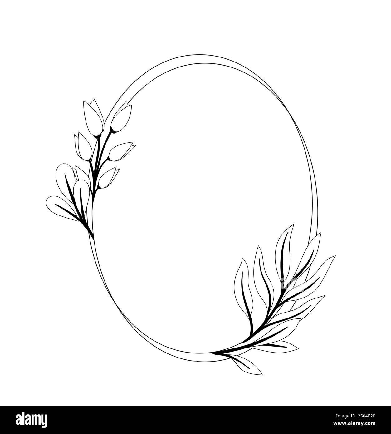 Vintage divider oval Stock Vector Images - Alamy