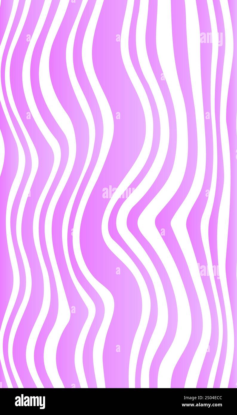 Wavy pattern poster. Repeating design element for printing on fabric ...