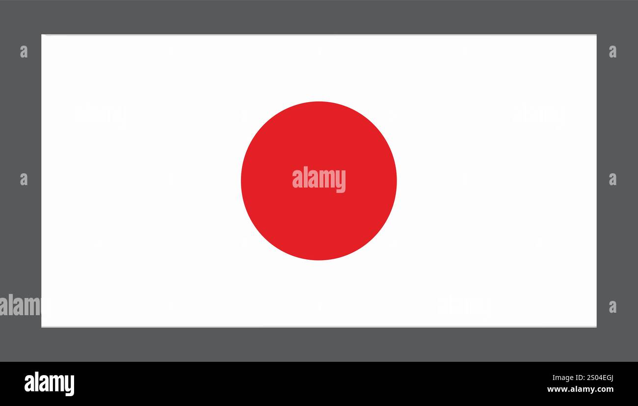 vector japan flag drawing Stock Vector Image & Art - Alamy