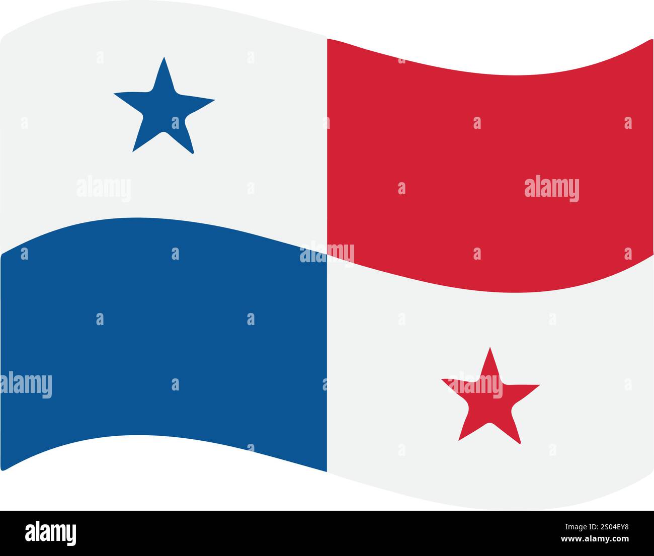 vector panama flag drawing Stock Vector Image & Art - Alamy