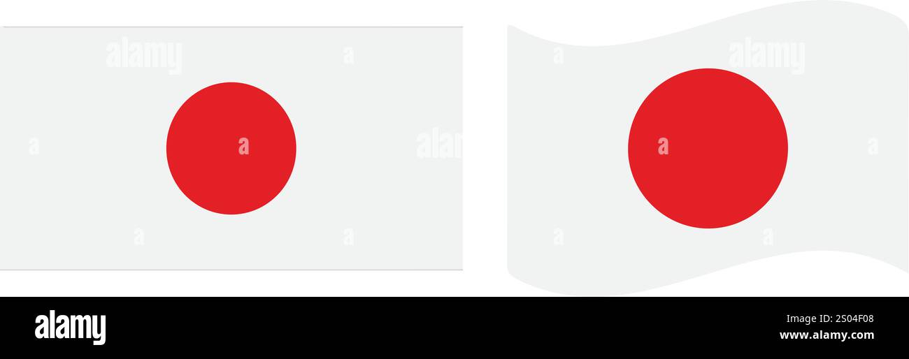 vector japan flag drawing Stock Vector Image & Art - Alamy