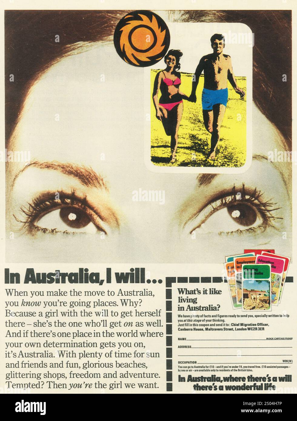 1971 UK Moving To Australia promo by Chief Migration Officer, Canberra ...