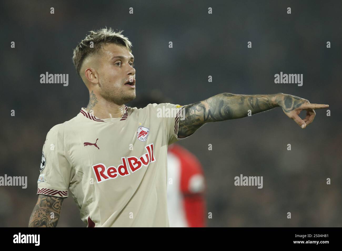 ROTTERDAM - Kamil Piatkowski of FC RB Salzburg during the UEFA ...