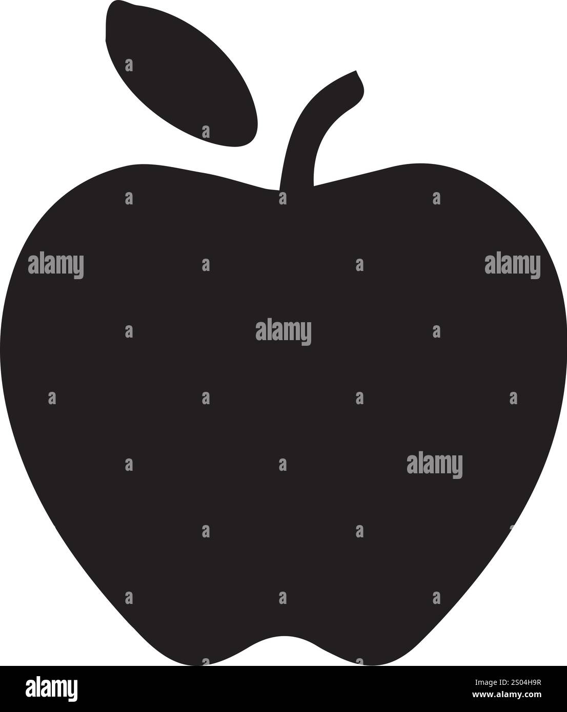 vector apple fruit design Stock Vector Image & Art - Alamy