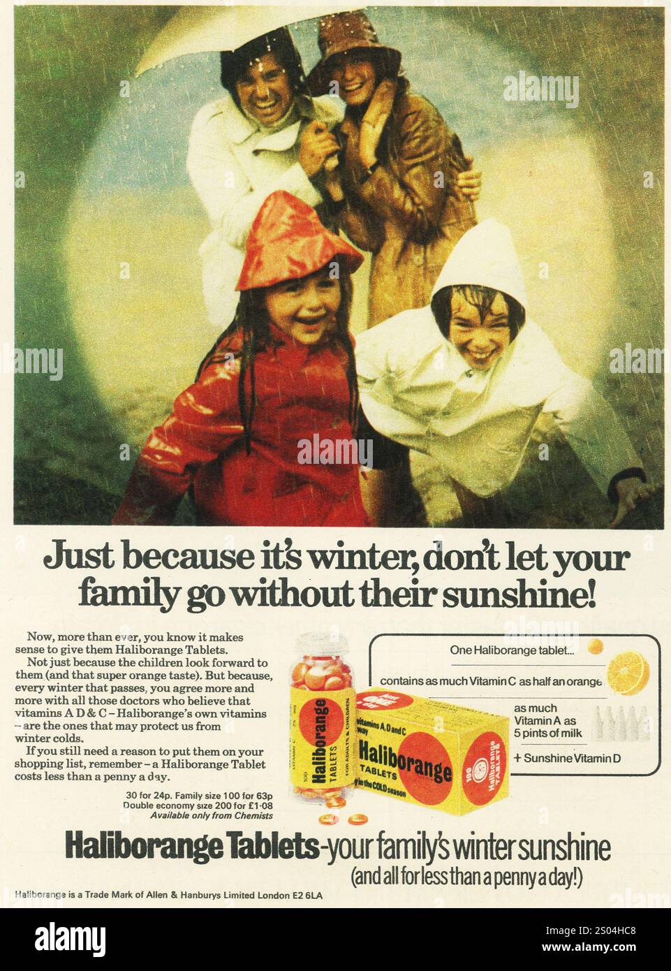 Vitamin c advert hi-res stock photography and images - Alamy