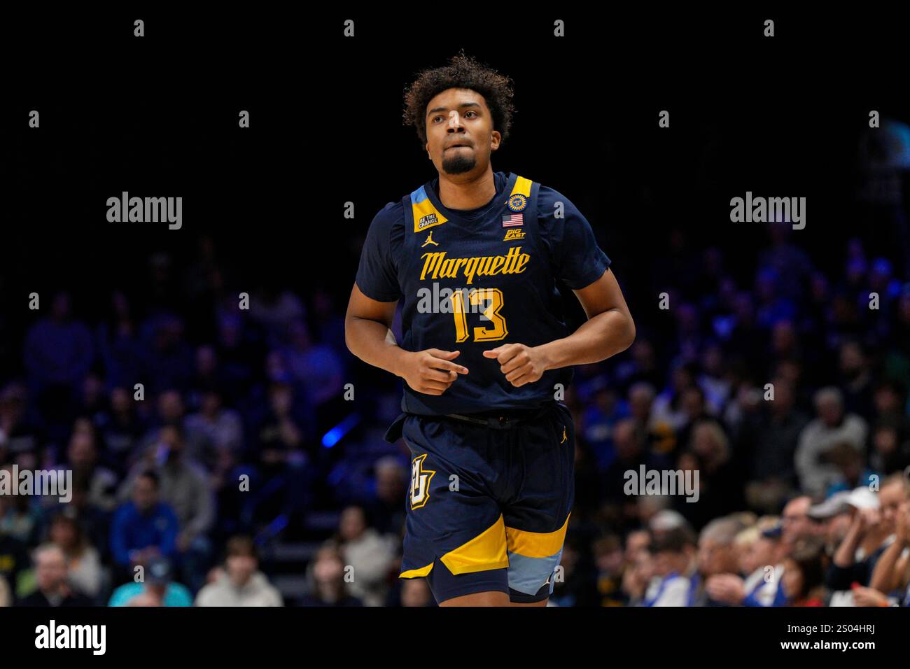 Marquette forward Royce Parham (13) plays during an NCAA college ...