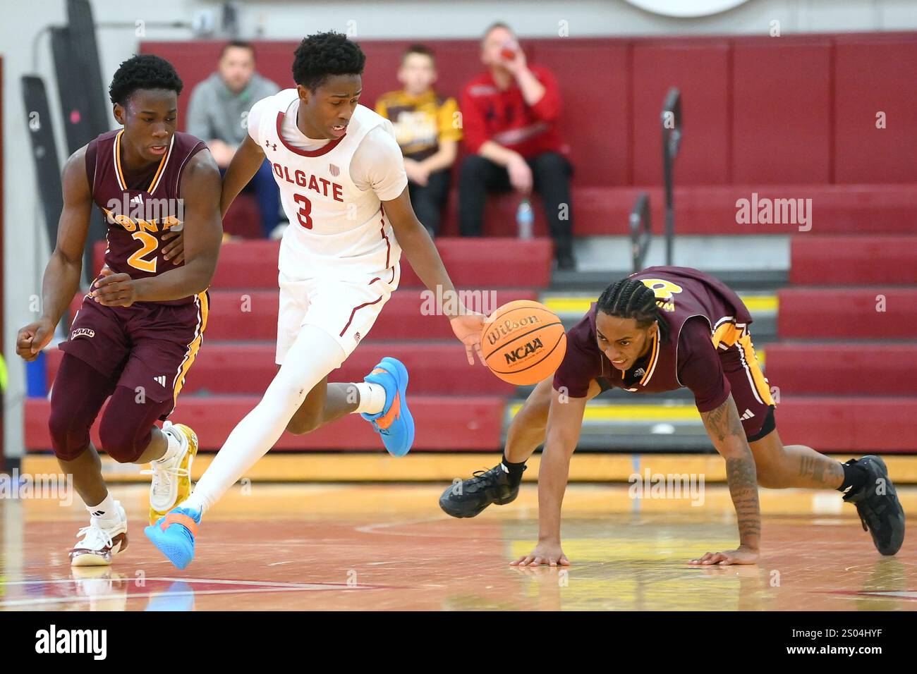 December 22, 2024: Iona Gaels guard Adam Njie (2), Colgate Raiders ...
