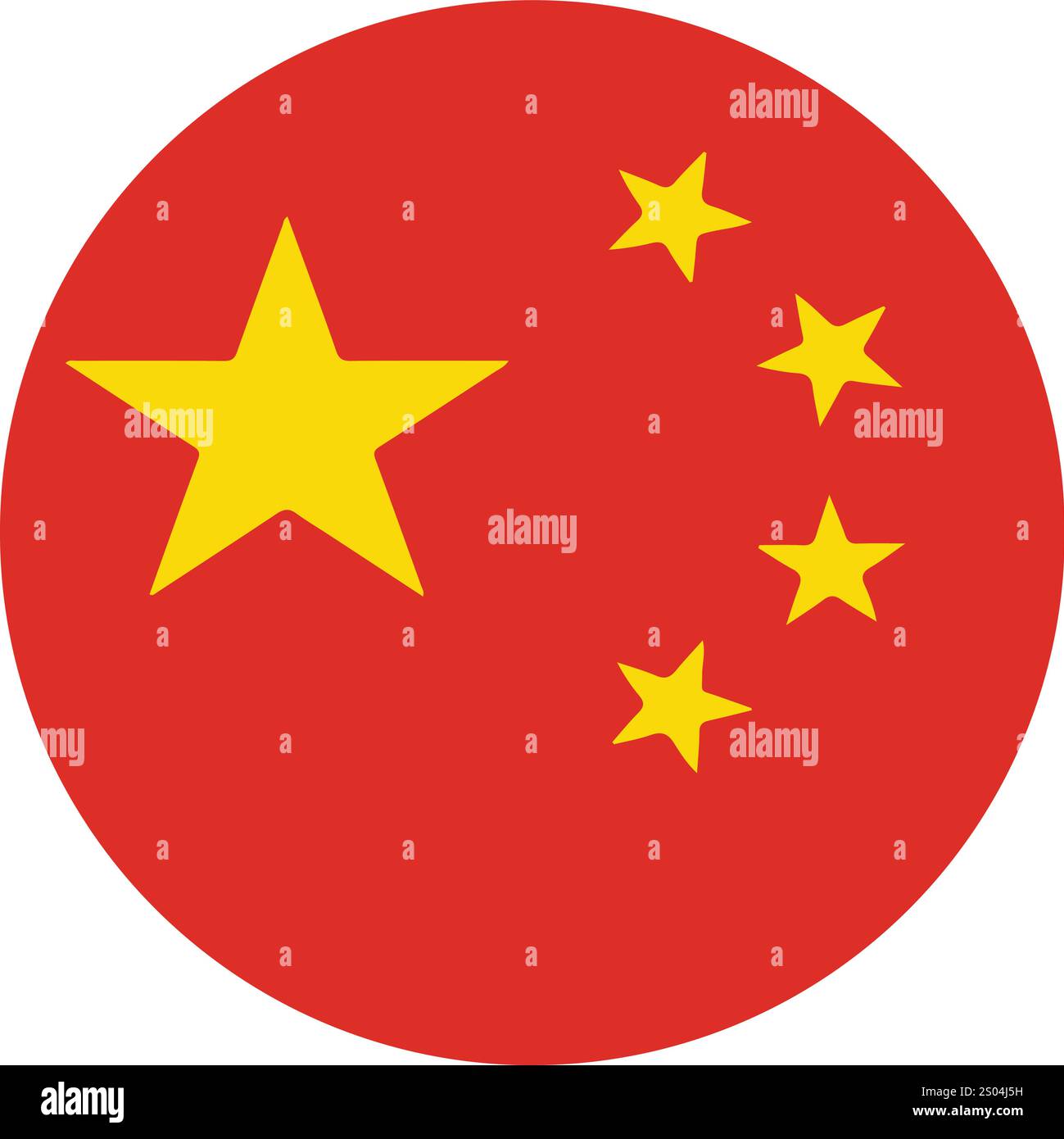 vector chinese flag illustration Stock Vector Image & Art - Alamy